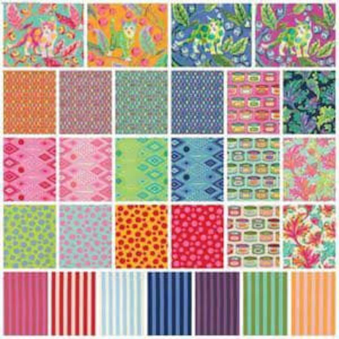 OOP Tula Pink Tabby Road Full 26 FQ Pack 18" X 22" - Etsy