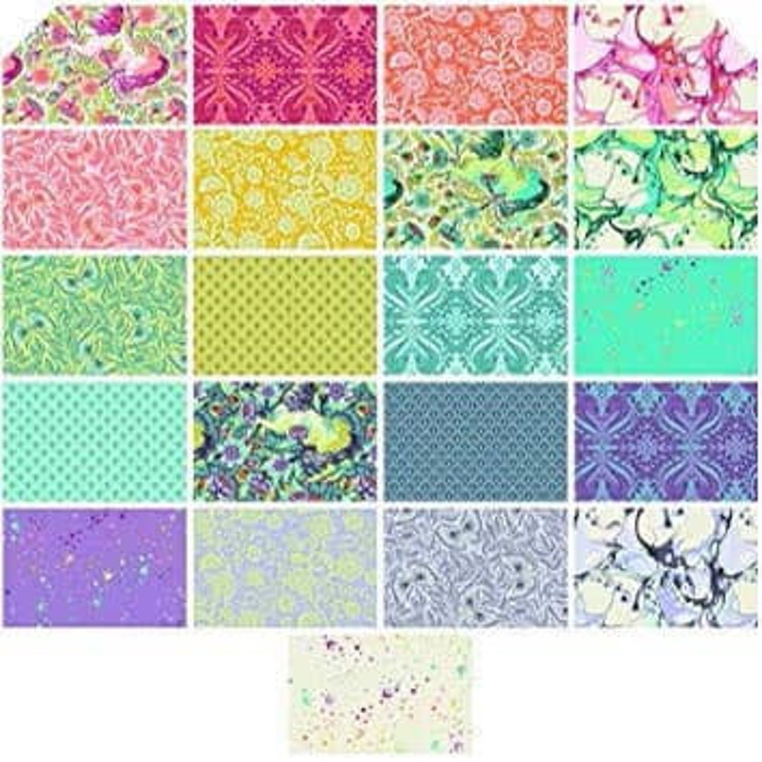 OOP Tula Pink Pinkerville Full 21 FQ Pack 18" X 22" - Etsy