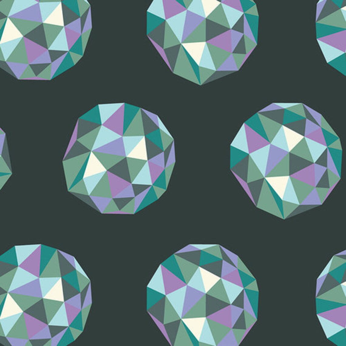 OOP Tula Pink Birds and Bees Meteors Aquarium 1 Yard - Etsy