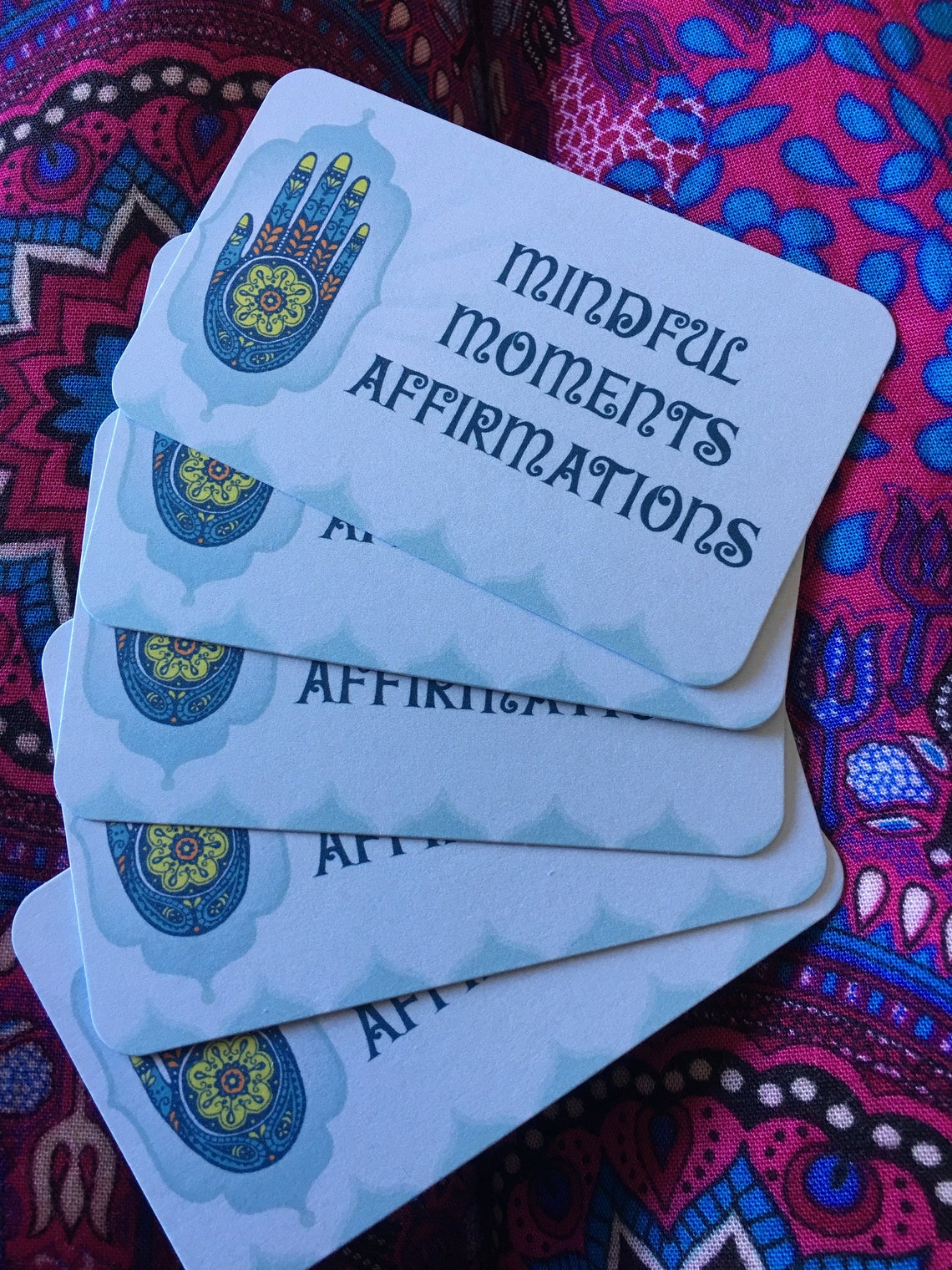 Mindful Moments Mindfulness Cards - Etsy UK