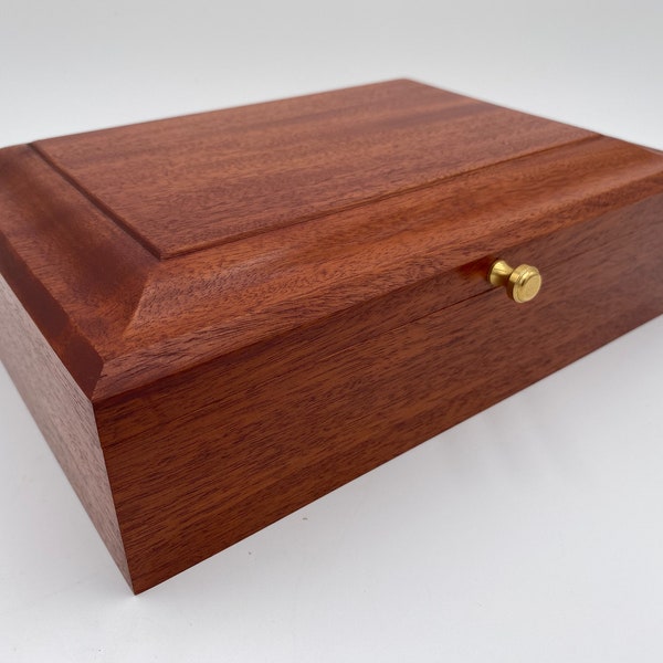 Mahogany Jewelry Box - Etsy