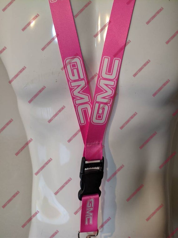Pink GMC Lanyard Keychain | Etsy