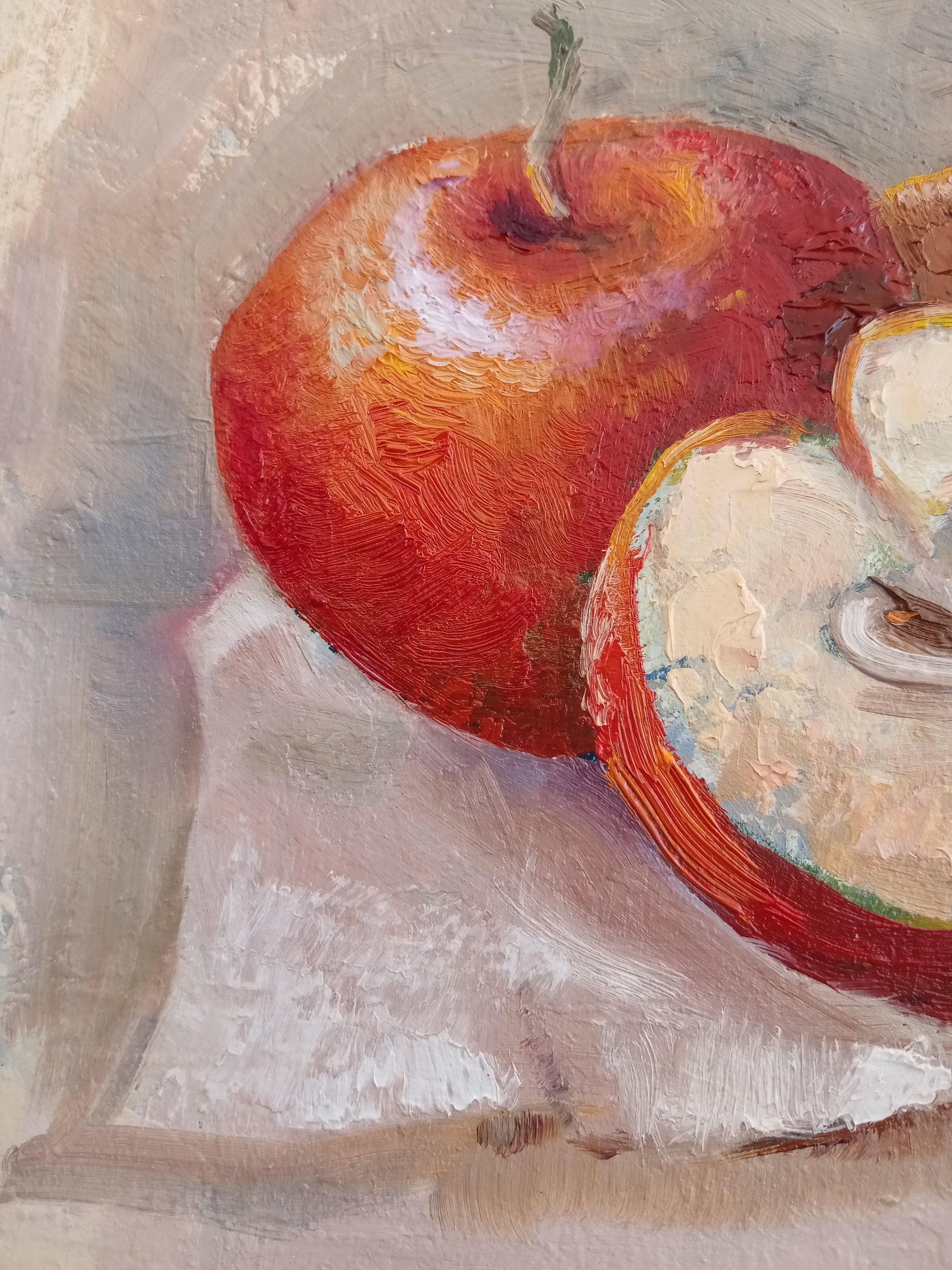 Apples Oil Painting Apples Still Life Apples Fine Art - Etsy