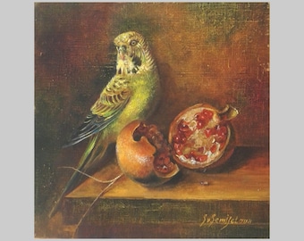 Still Life Parrot - Etsy