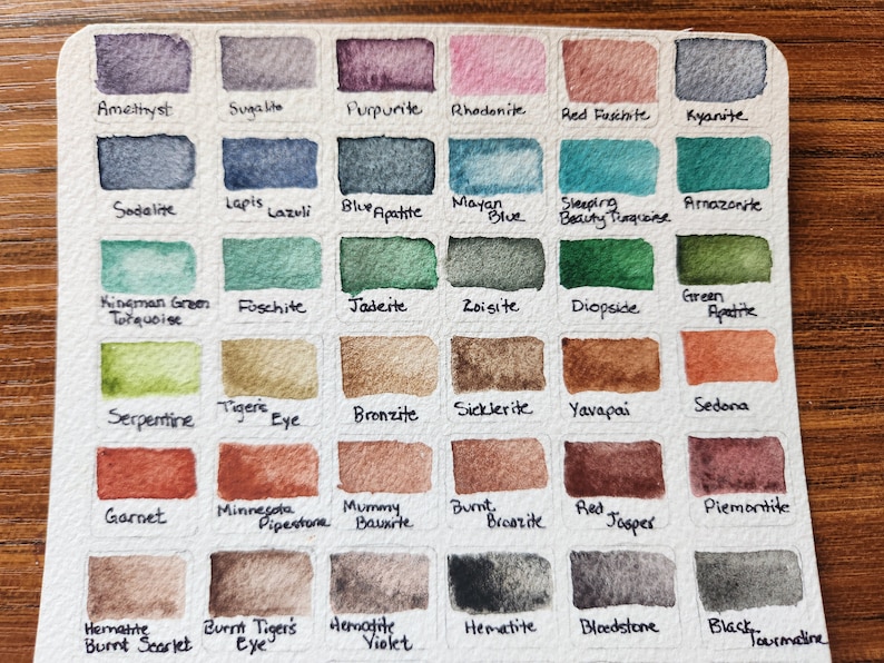 Daniel Smith Primatek Watercolor Paints 36 Colors 1 ML - Etsy