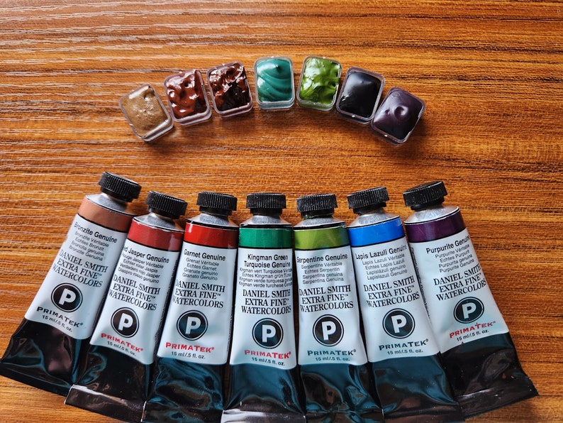 Daniel Smith Primatek Watercolor Paints 36 Colors 1 ML - Etsy