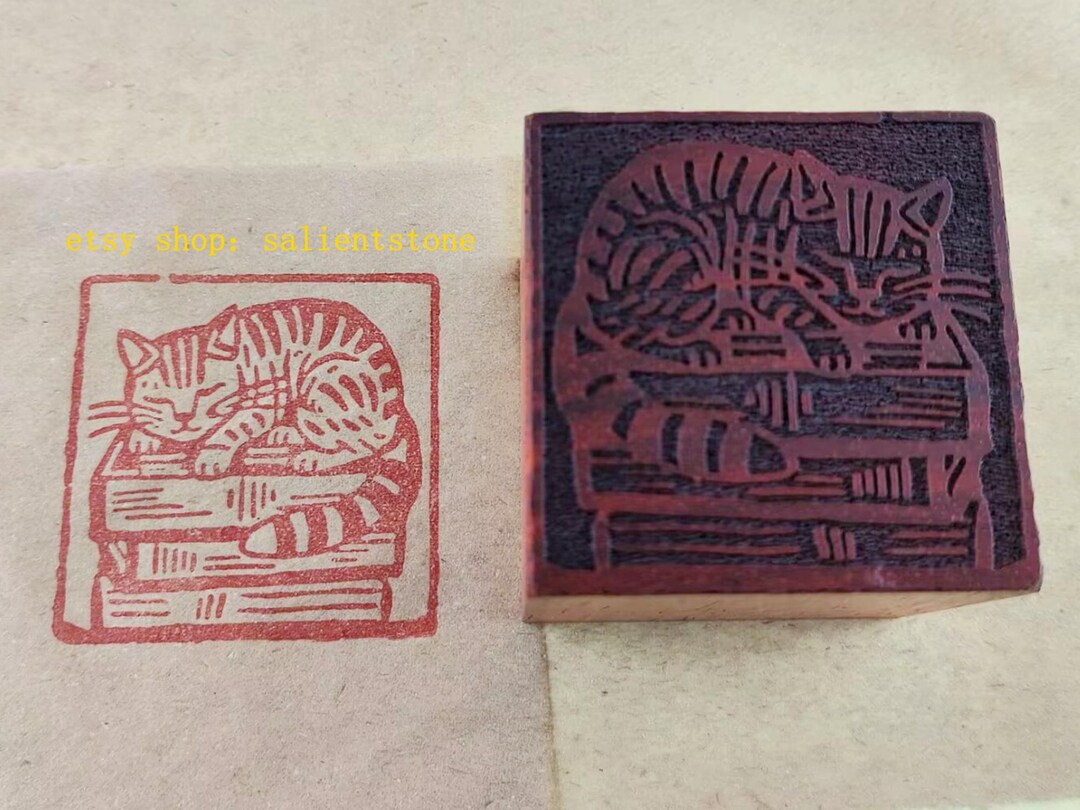 5cm Wooden Square Shape Finised Chinese Seal Stamp Customized Name ...