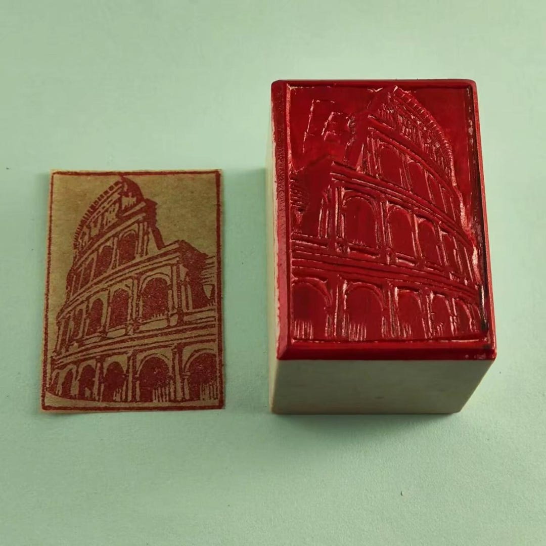 1 Finised Chinese Seal Square Shape Stone Stamp Customize Carve Your ...