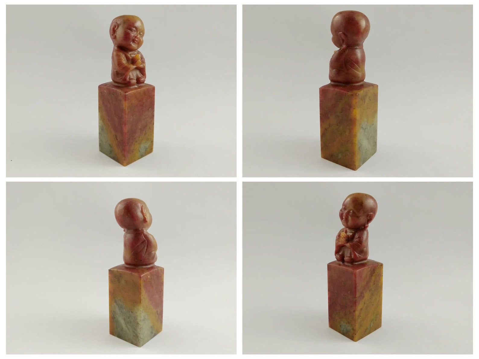 Young Monk Chinese seal Custom Hanko birthday gift stone stamp | Etsy