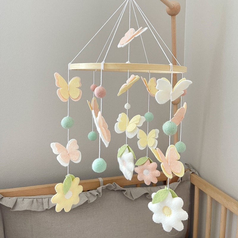 Butterfly Crib Mobile - Etsy
