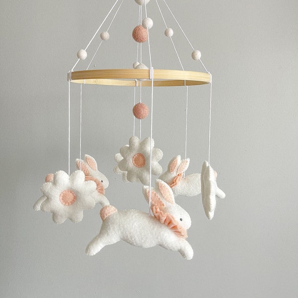 Bunny Mobile - Etsy