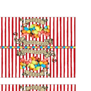 Printable Every Flavour Beans Toppers Wizard Themed Party Props Jelly ...