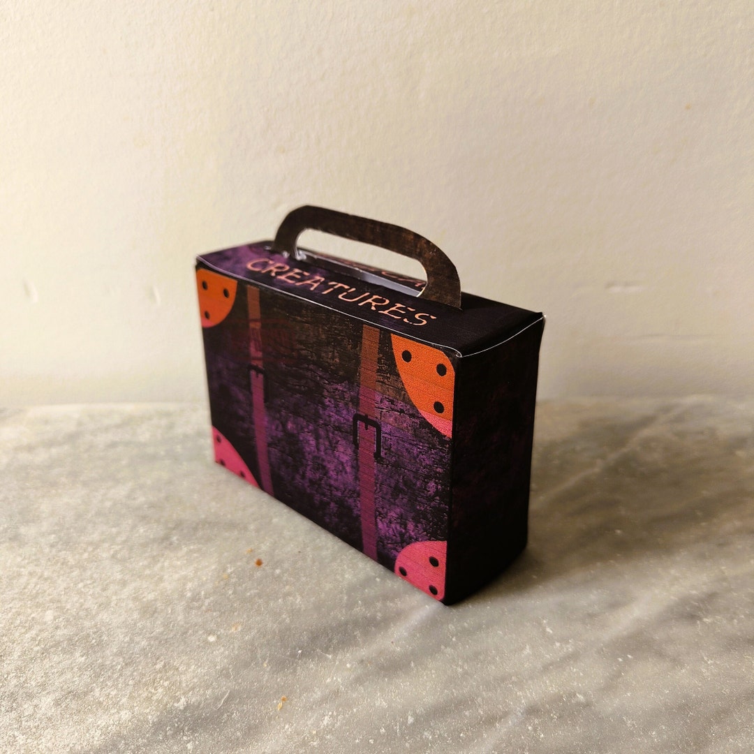 Printable Wizard Suitcase Box Party Props Candy Container Gift Birthday ...