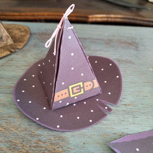 Witch's Hat Box for Wizard Party Birthdays Candy Treat Box for Kids ...