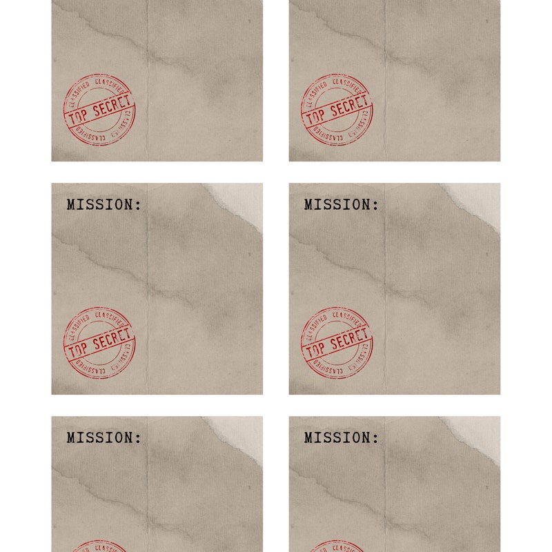 Mission Impossible Party Theme - Etsy