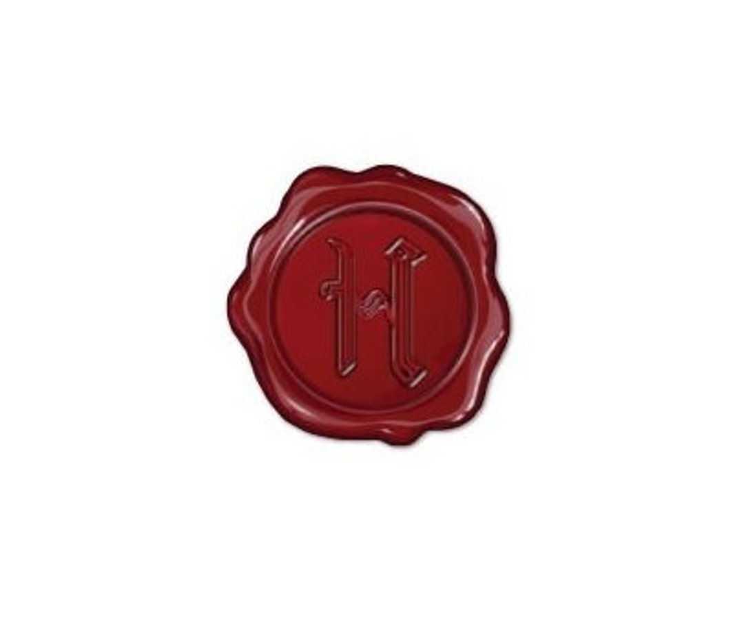 Red Wax Seal Stickers for Envelope Decoration Wizard Acceptance Letter ...