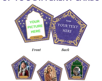 Honeydukes-inspired DIY Chocolate Frog Boxes Wizard Trading Cards ...