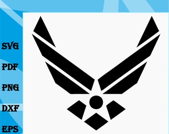 Air force silhouette | Etsy