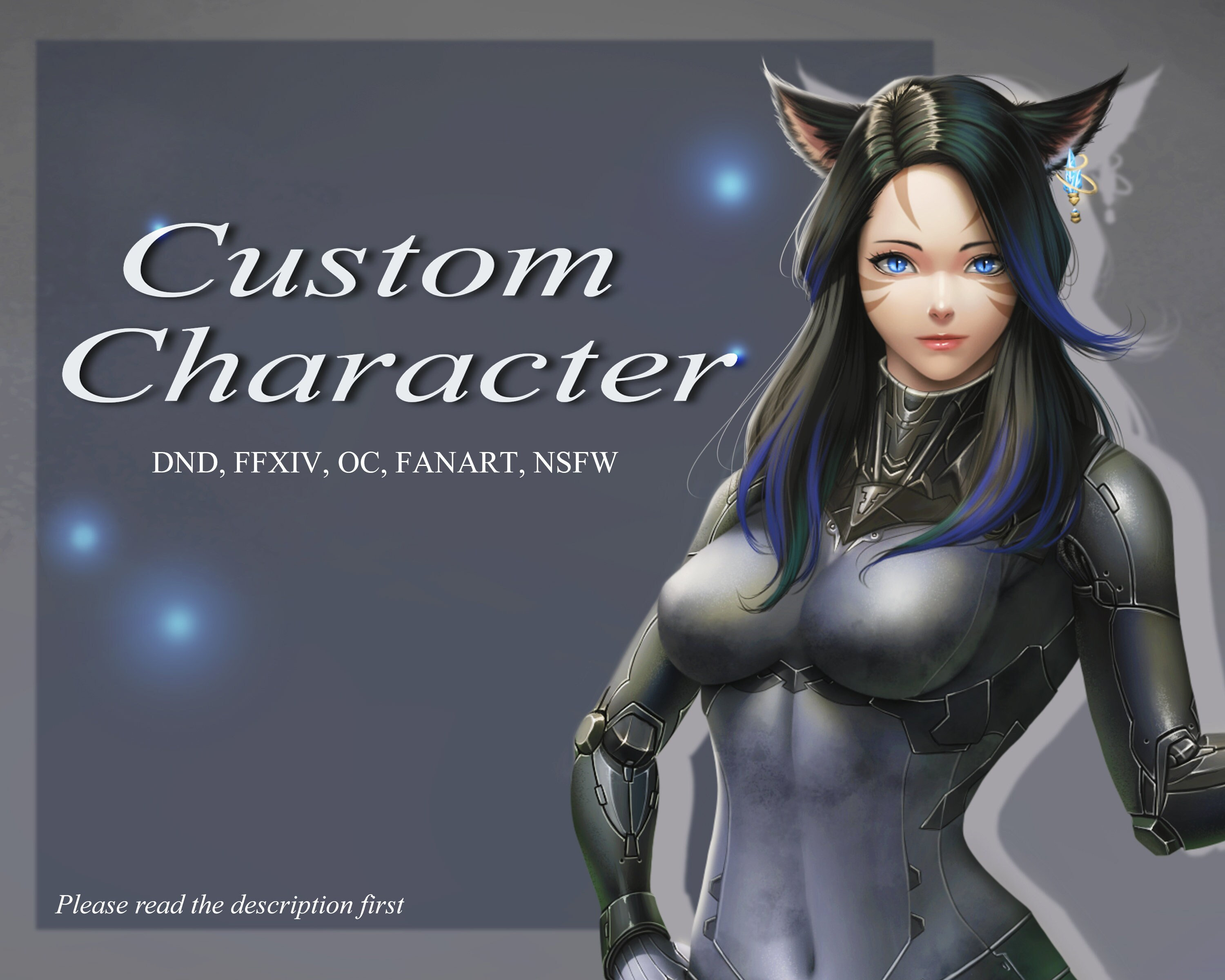 Custom Digital Character Illustration Drawing, DnD, Fanart, OC ... Custom Digital Character Illustration Drawing, DnD, Fanart, OC ...