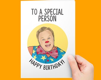 LARGE KIDS MR TUMBLE BIRTHDAY POSTER BANNER PERSONALISED ANY NAME TEXT ...