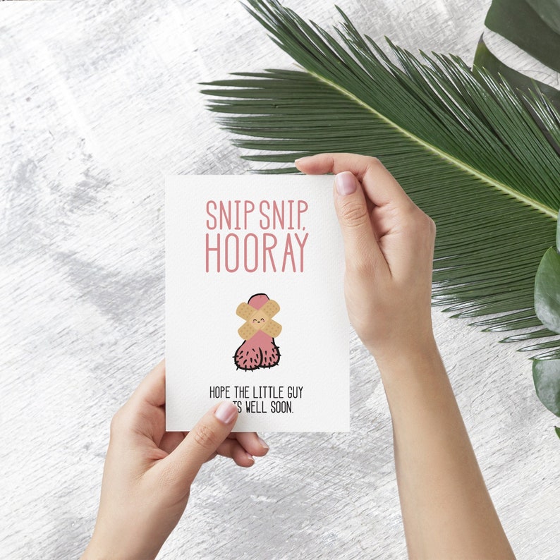 Snip Snip Hooray Vasectomy Funny Card Had the Snip Gifts | Etsy