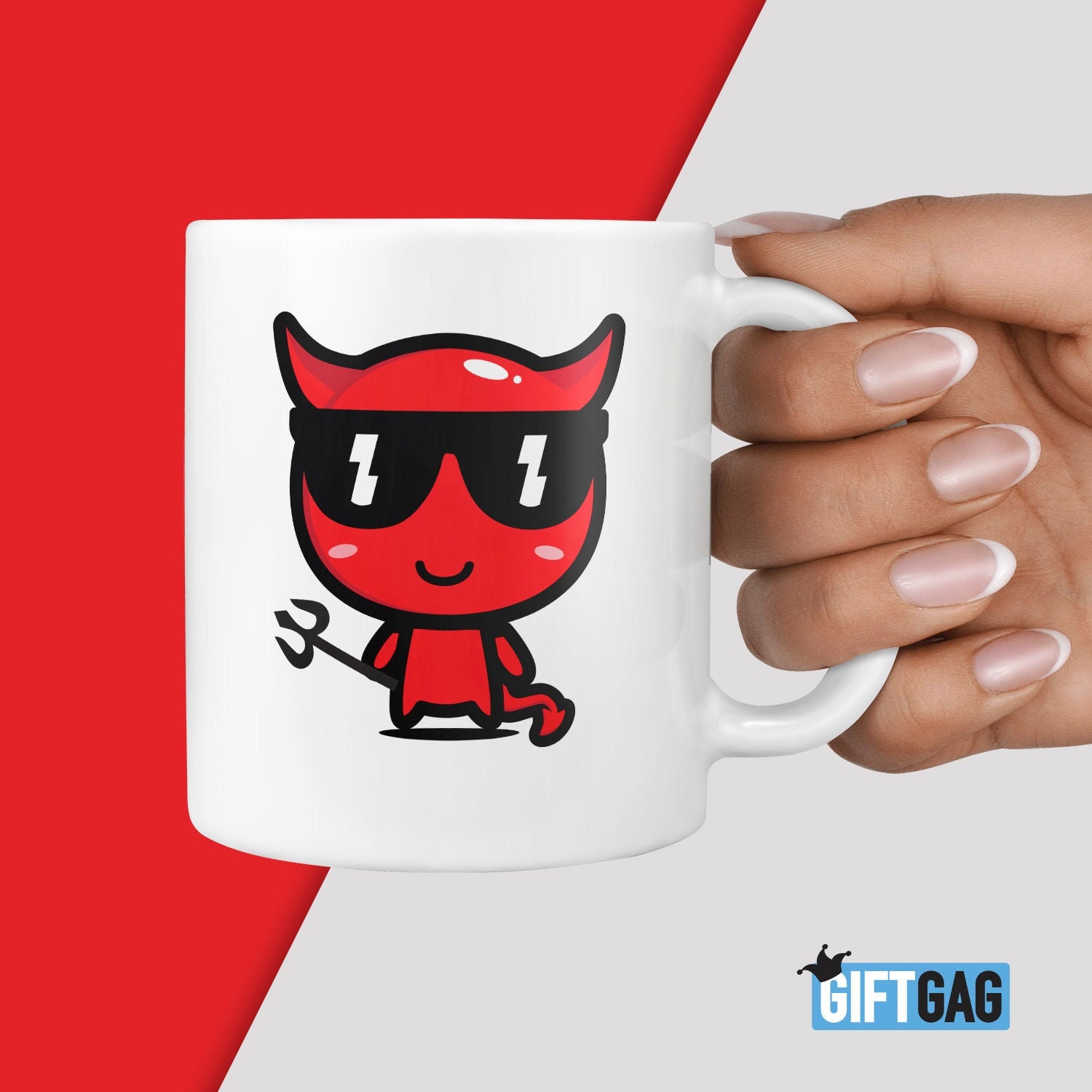 Devil Mug Funny Anniversary Gifts Birthday Present Cute | Etsy