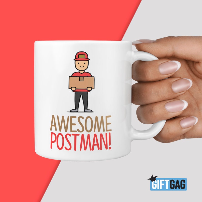 Awesome Postman Mug Thank You Gifts for Postmen Presents - Etsy