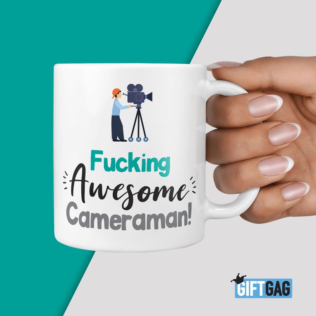 Fucking Awesome Cameraman Mug Funny Gifts for Photographer's Him Her ...