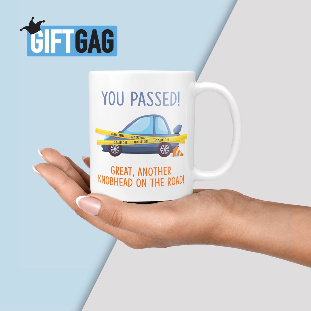 You've Passed Your Driving Test Mug Funny Gifts for Him or Her ...