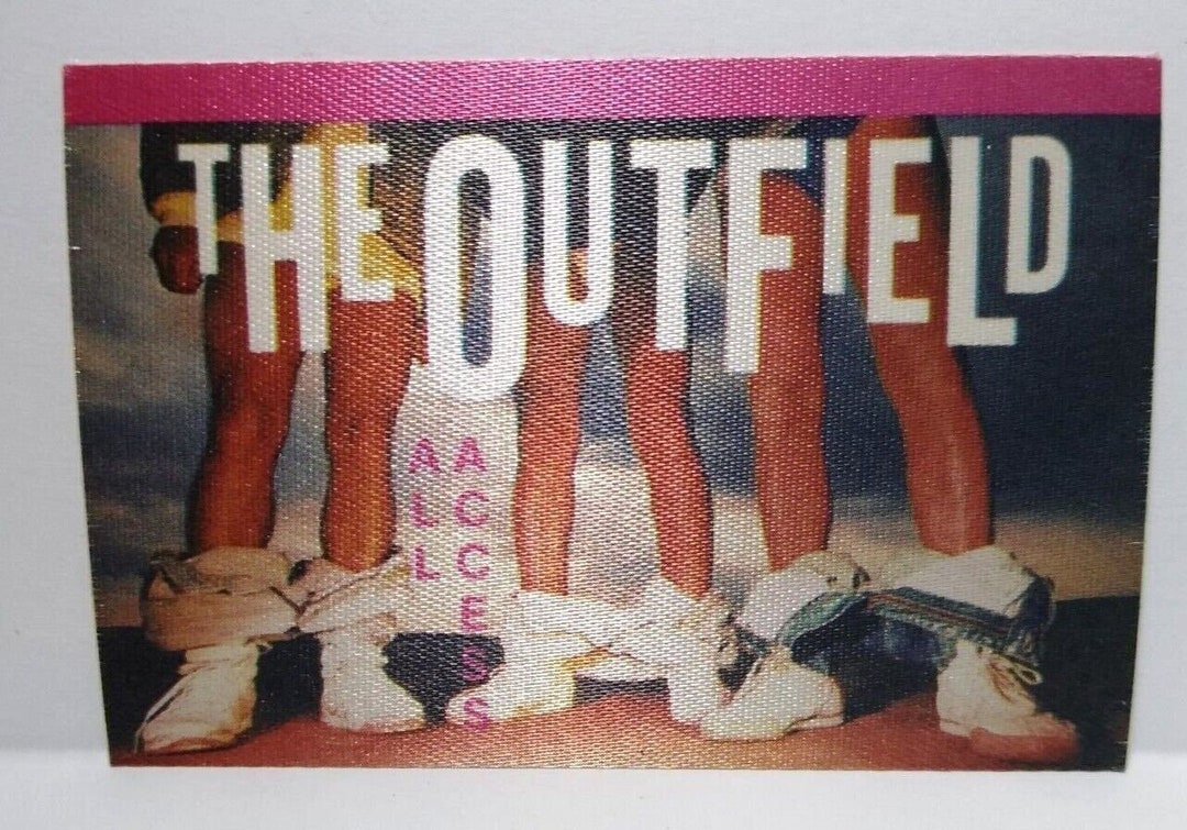 The Outfield Bangin on My Heart Tour Backstage Pass 1987 Pop Rock ...