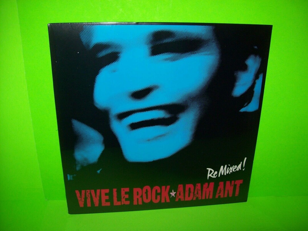 Adam Ant Vive Le Rock Remix 1985 Vinyl 12 EP Record - Etsy