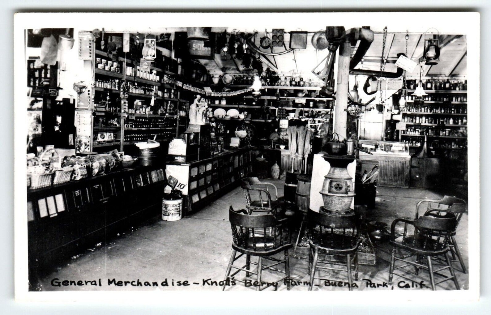 Ghost Town General Store Knott's Berry Place Buena Park Ca. RPPC Photo ...