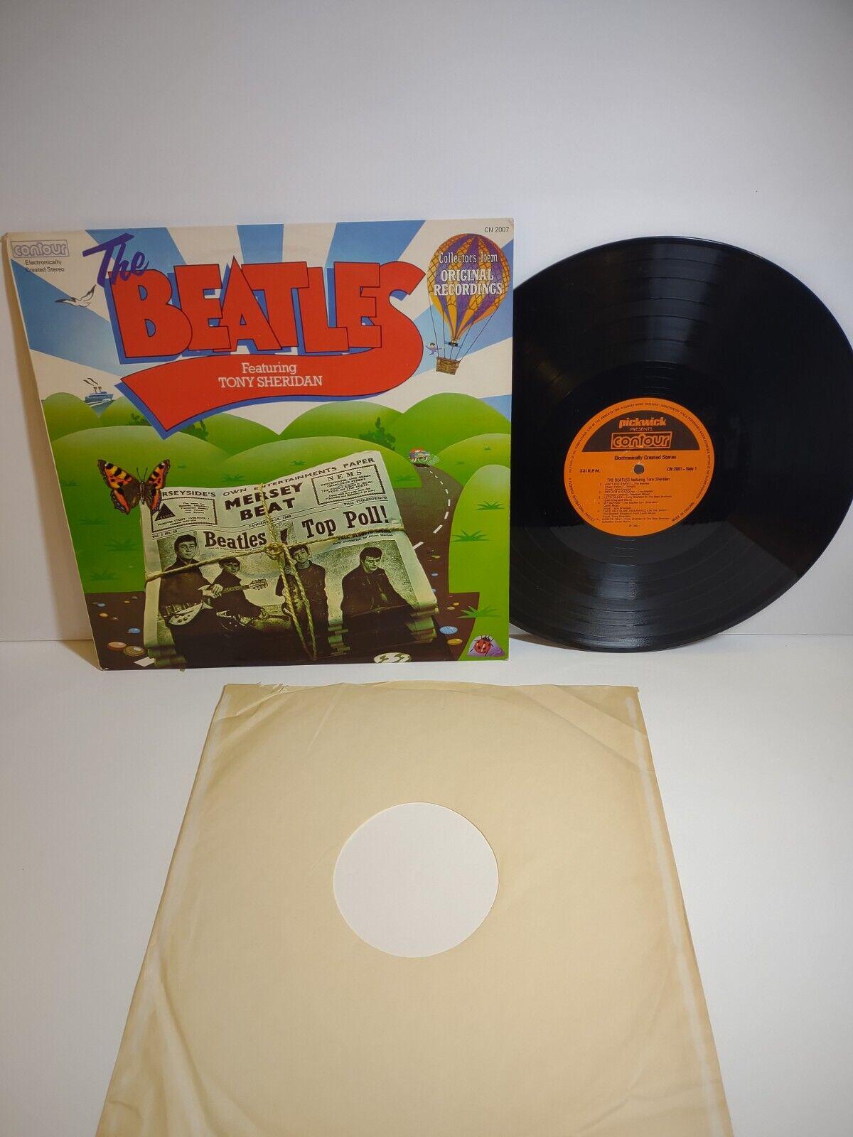 The Beatles Featuring Tony Sheridan Vinyl LP Record Album Contour CN ...