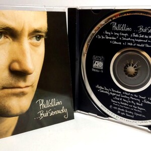 Phil Collins but Seriously CD Album 1989 Another Day in Paradise Pop ...