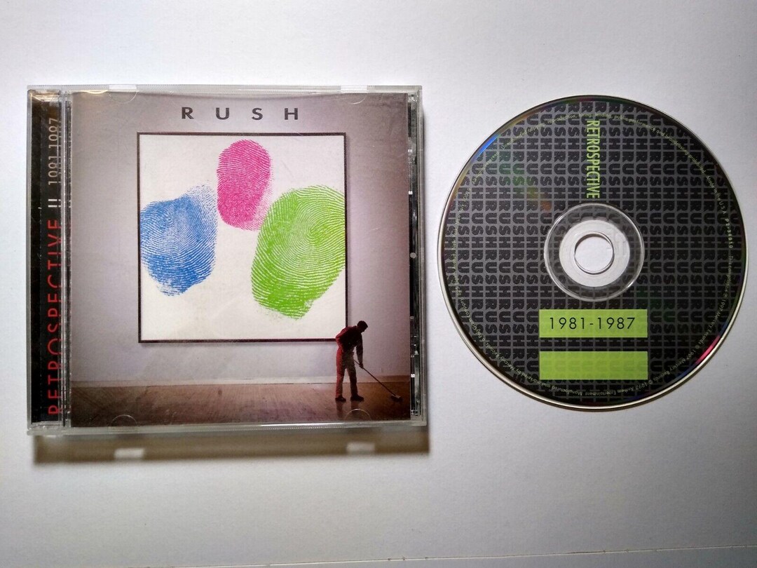 Rush Retrospective II 1981-1987 Audio CD Progressive Art Hard Rock ...