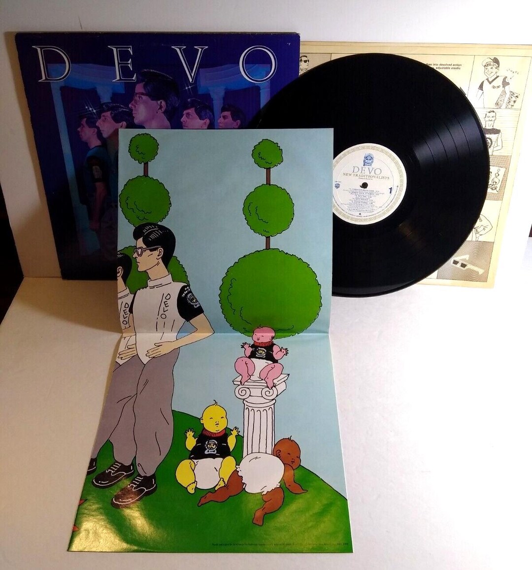 Devo New Traditionalists Vinyl LP Record Album New Wave + POSTER Canada 1981 - Etsy