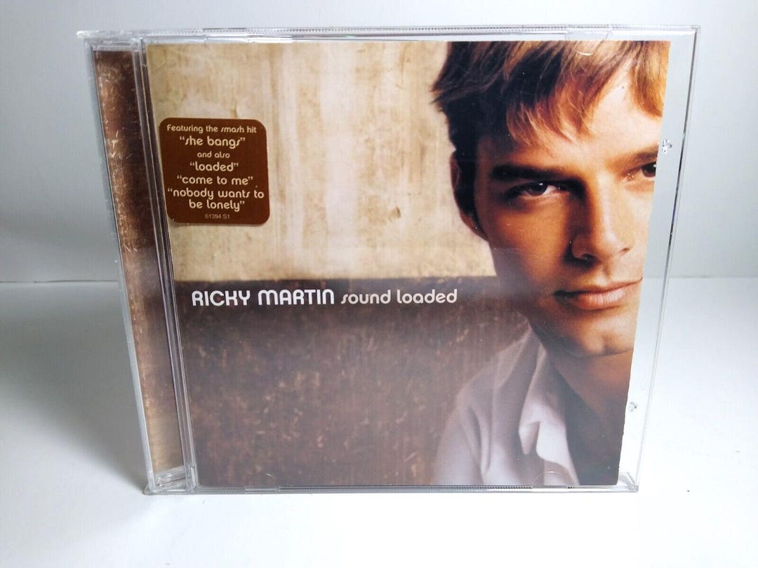 Ricky Martin Sound Loaded CD Album 2000 Latin Pop Vocal Dance She Bangs ...