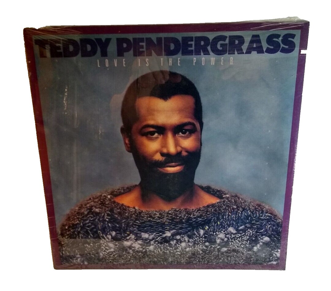 Teddy Pendergrass Love is the Power Vinyl 12" EP 1988 Sealed Funk Soul ...
