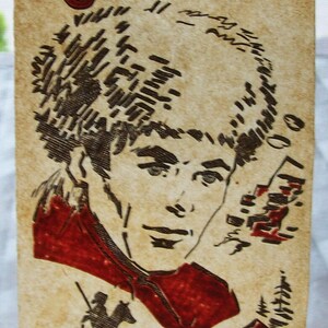 Davy Crockett Vintage Decals Western 1950s NOS Set of (4) Red Iron on ...