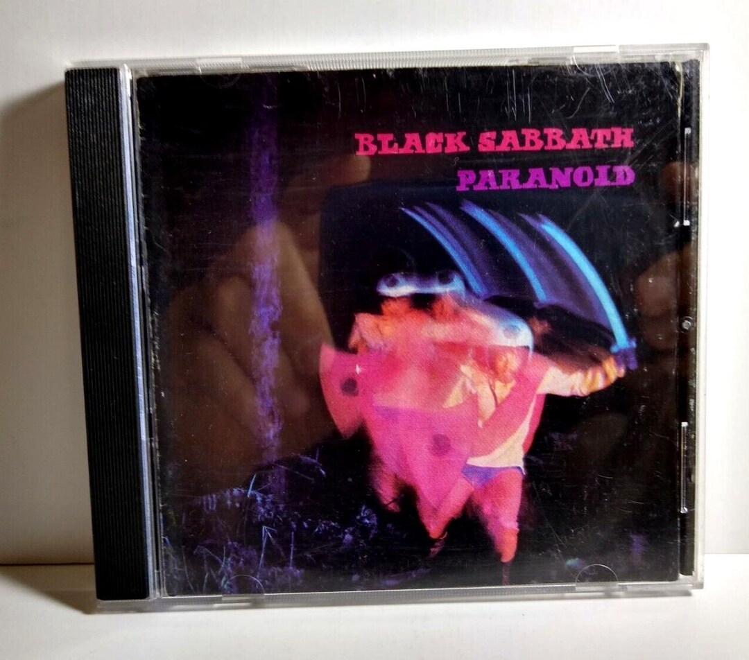 Black Sabbath Paranoid CD Album Hard Rock Heavy Metal War Pigs Iron Man ...