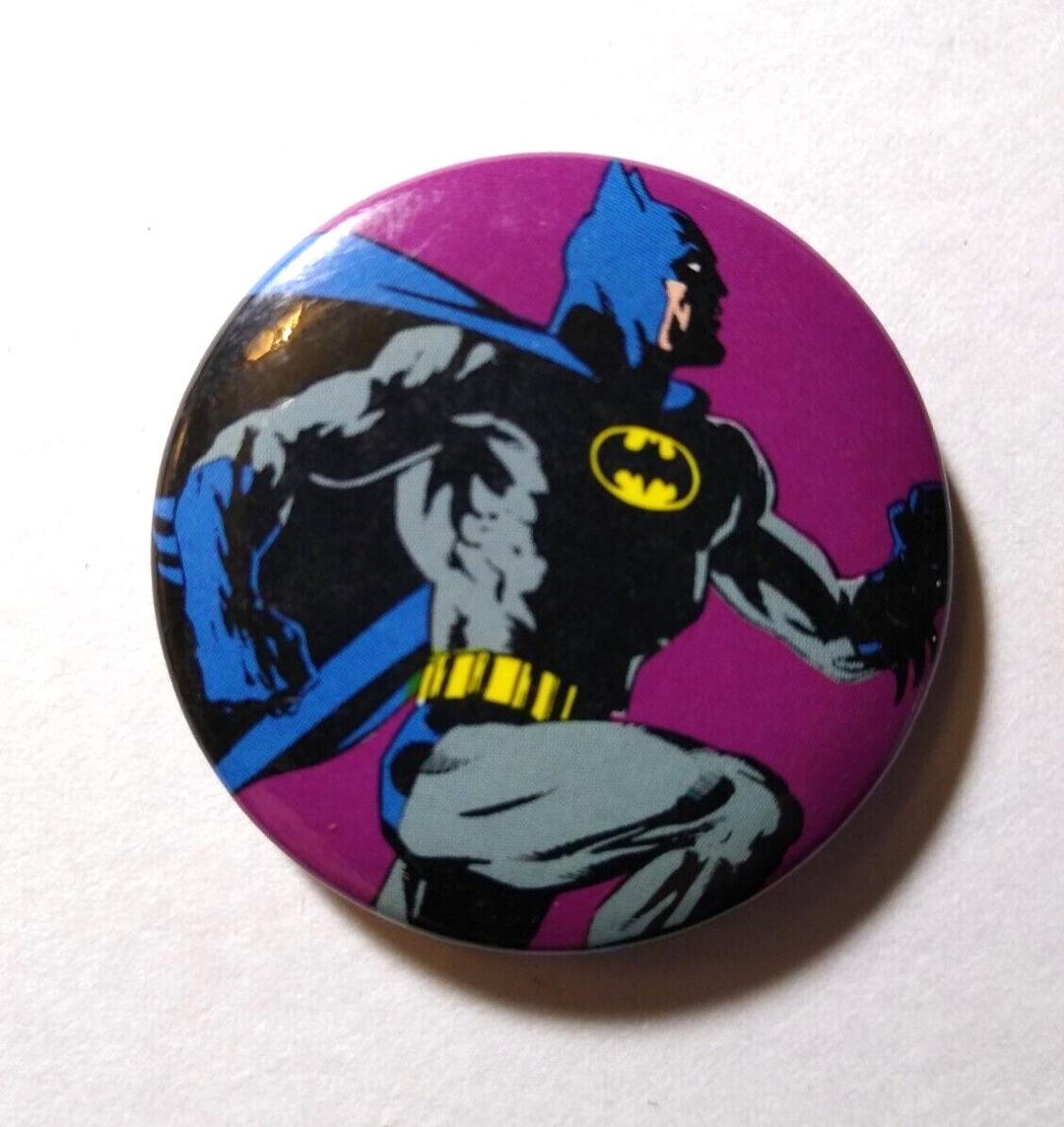 Batman Running Refrigerator Magnet Vintage 1980's Licensed Comic ...
