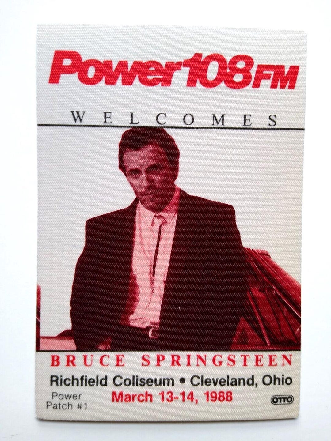 Bruce Springsteen 1988 Tunnel of Love Backstage Pass Original Concert ...