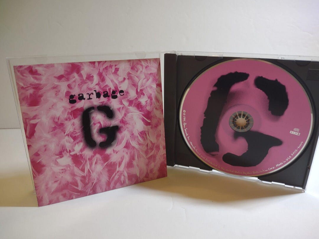 Garbage Self Titled CD Album Almo Sounds AMSD-80004 Alternative NO Back ...
