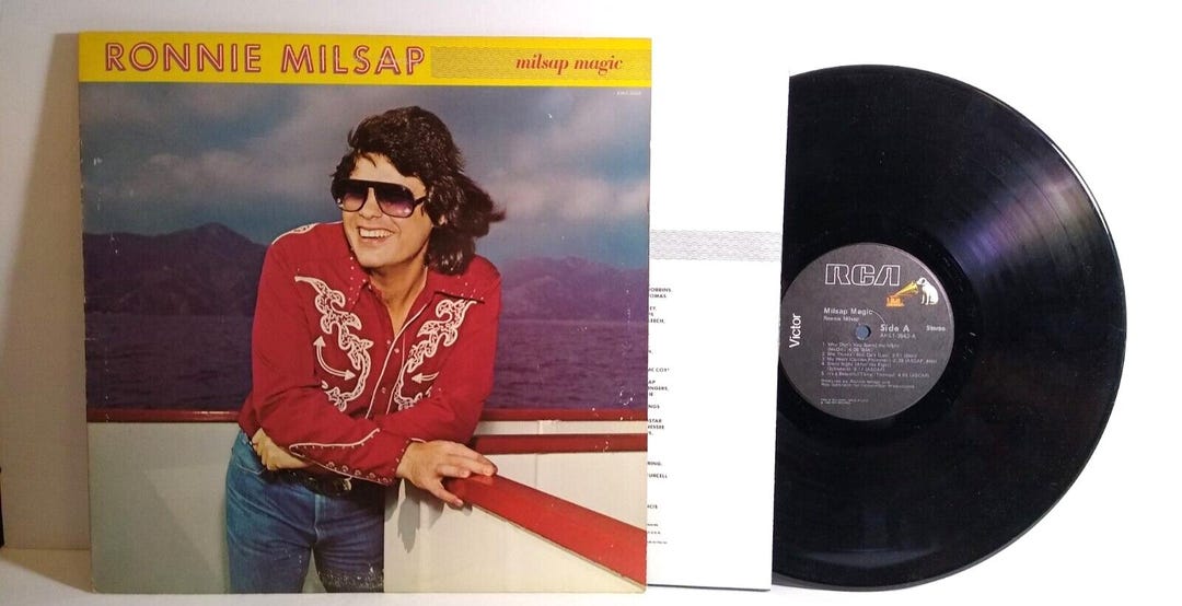 Ronnie Milsap Milsap Magic 1980 Vinyl LP Record Album Country Folk ...