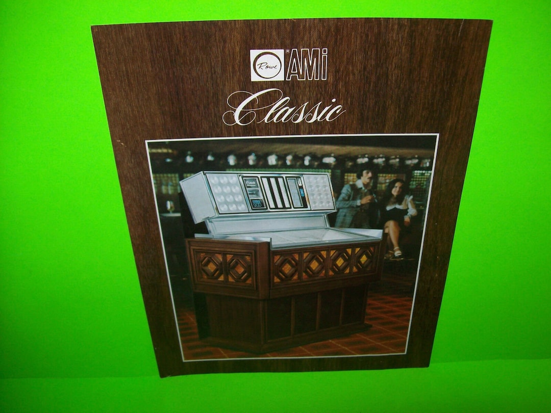 Rowe AMI Model R-74 CLASSIC Original 1975 Phonograph Jukebox Music ...