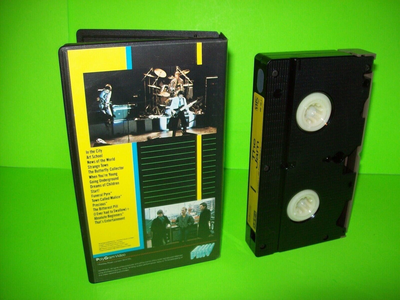 The Jam Video Snap VHS Video Tape 1983 PAL New Wave Punk Mod - Etsy