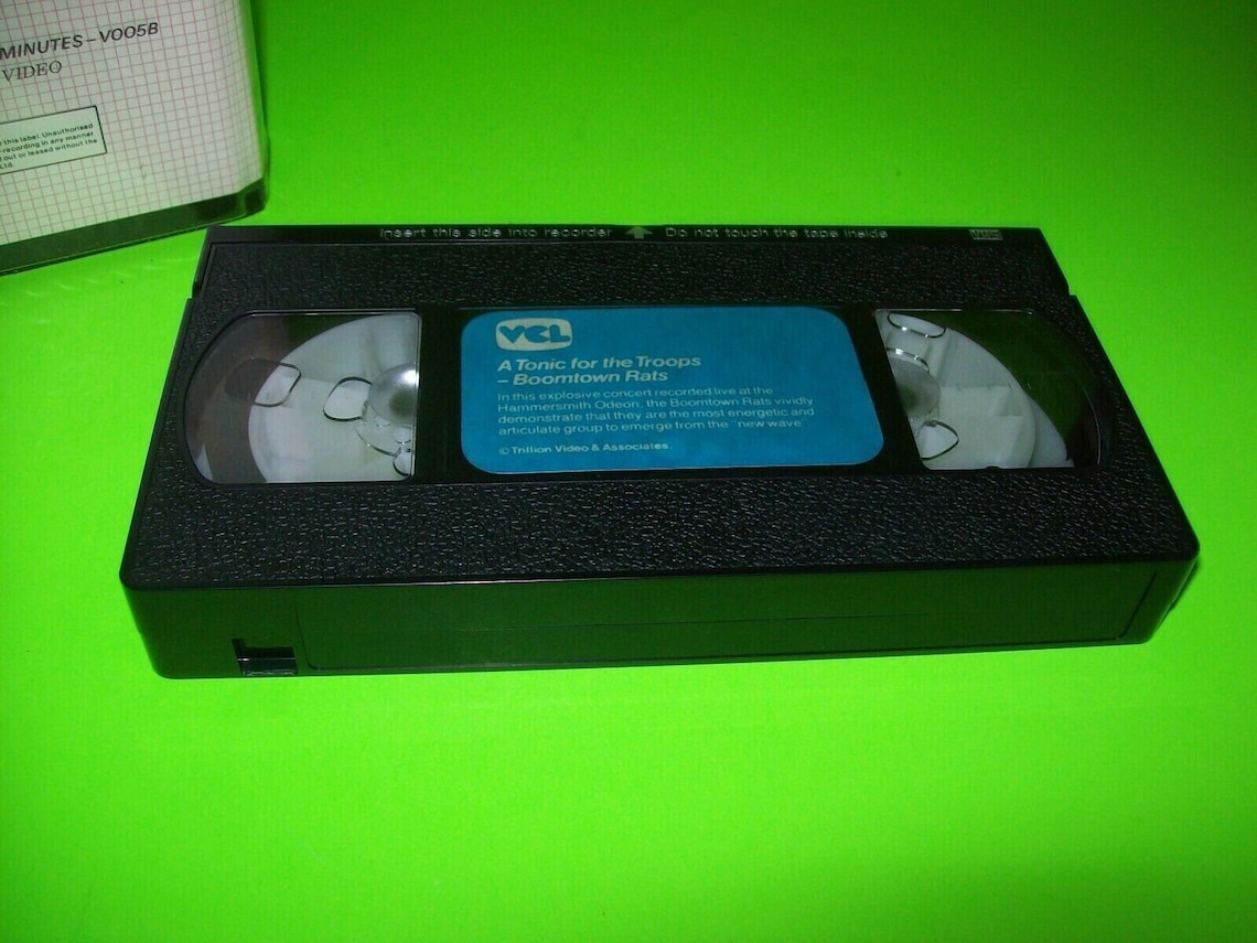 The Boomtown Rats VHS Live Hammersmith Odeon 1980 Video Tape - Etsy