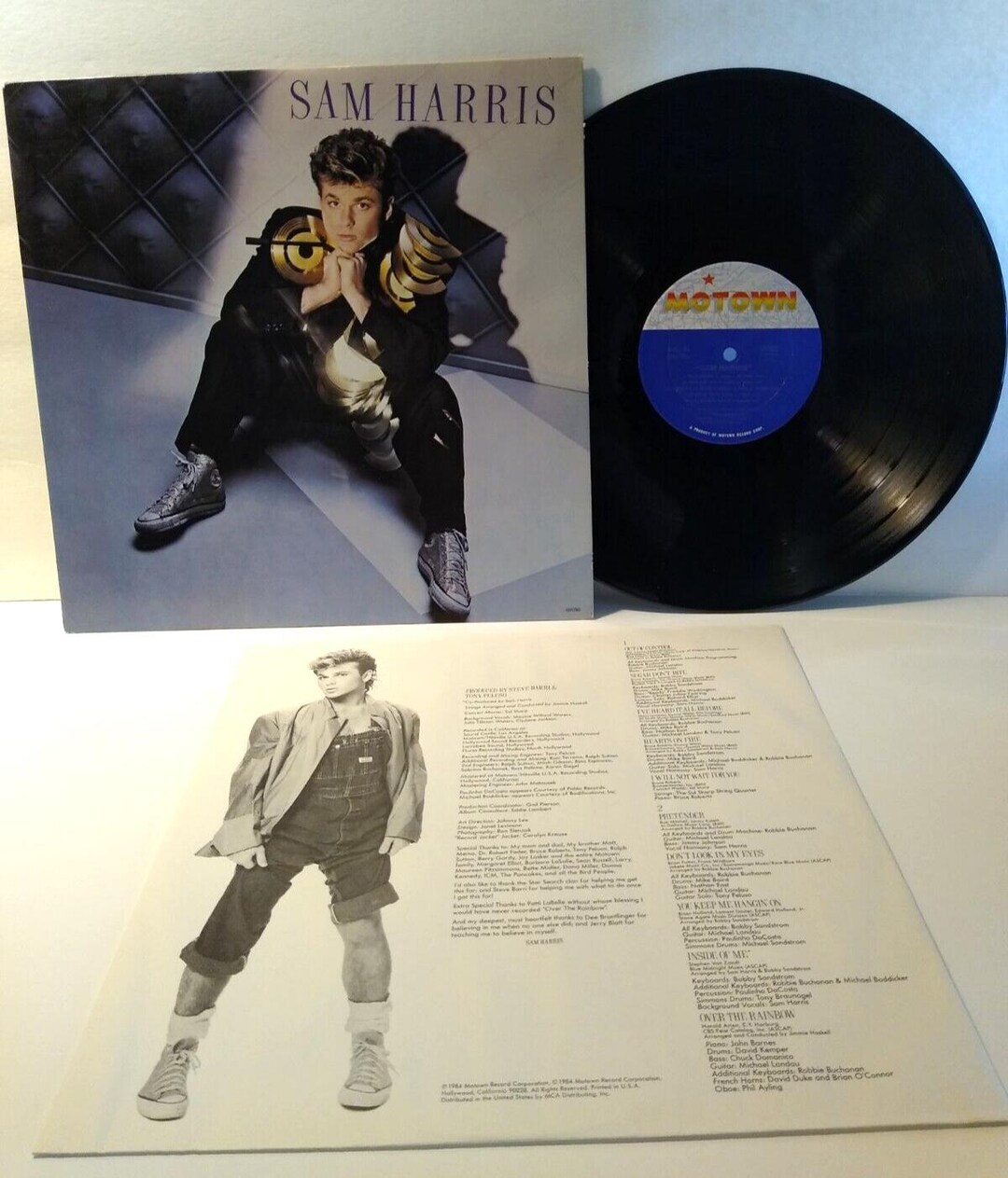 Sam Harris Vinyl LP Record Album Pop Rock Motown CRC Music Club Edition ...