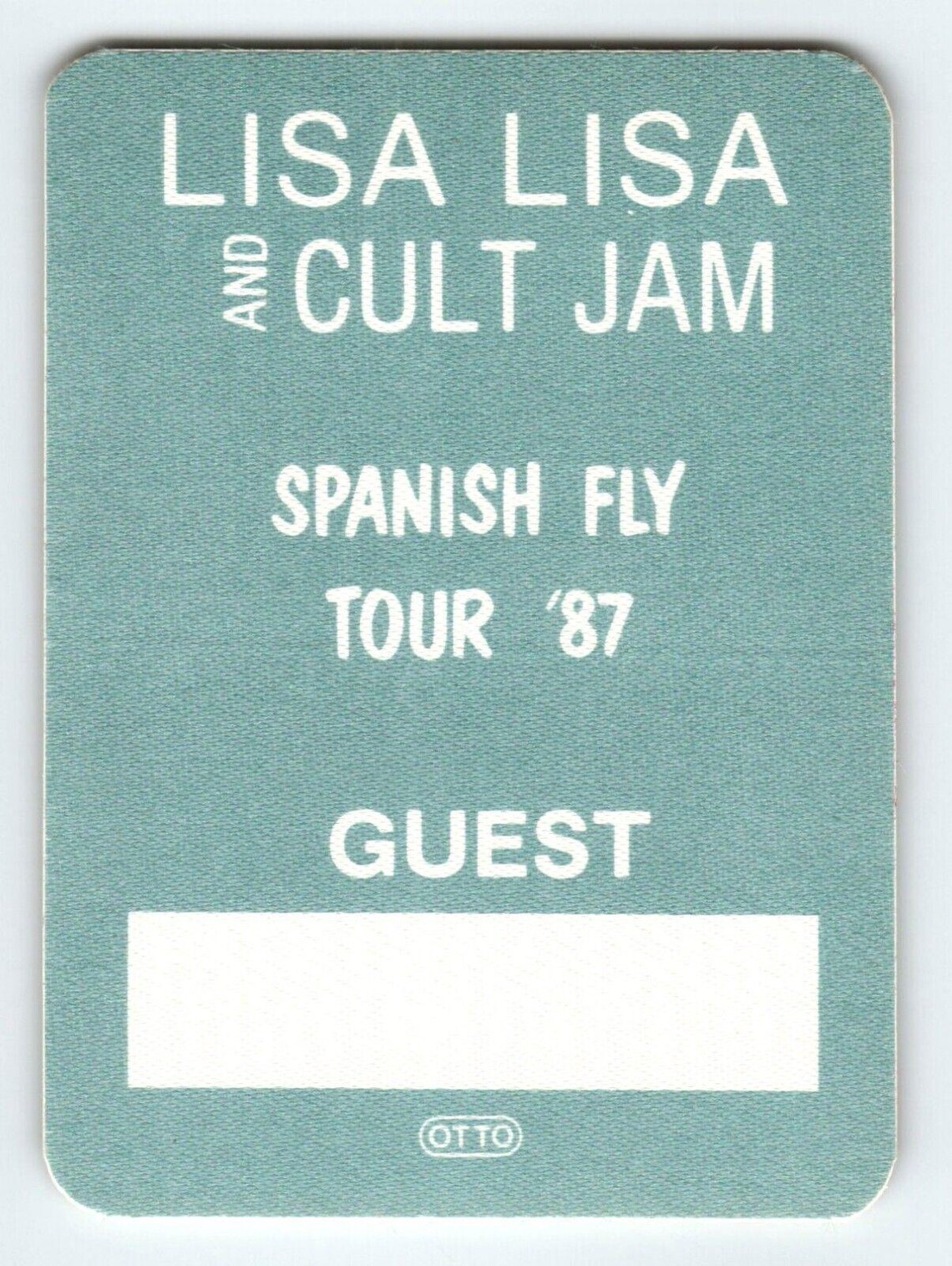 Lisa Lisa and Cult Jam Backstage Pass 1987 Pop Soul Dance Music Vintage ...