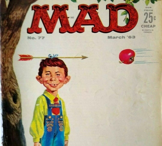 MAD Magazine March 1963 Issue No 77 the Defenders TV Lawyer - Etsy